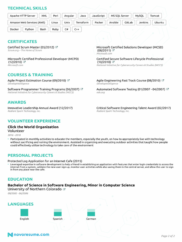 Technicalskills Res | PDF