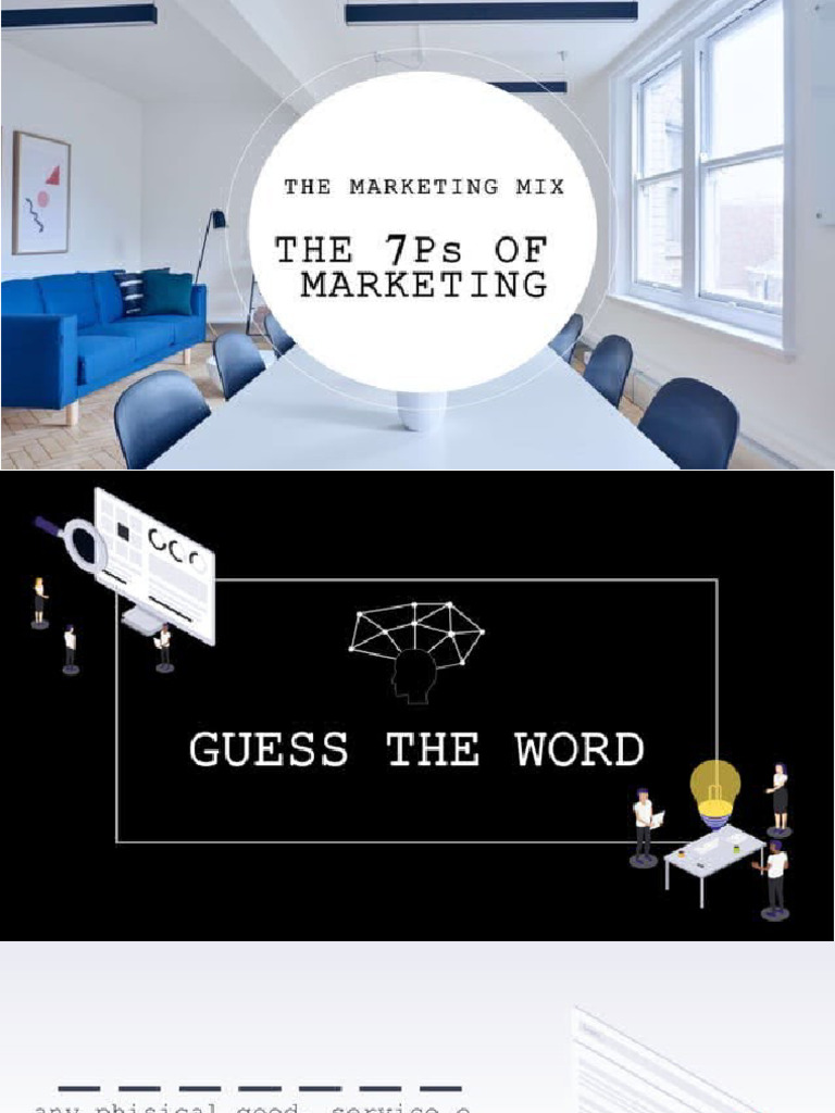 Marketing Mix 7ps | PDF