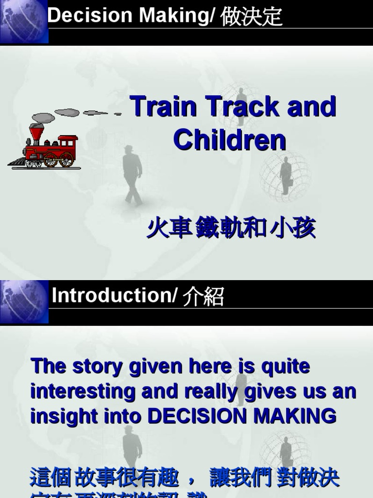 Decision Dilemma: Train Tracks | PDF | Young Adult