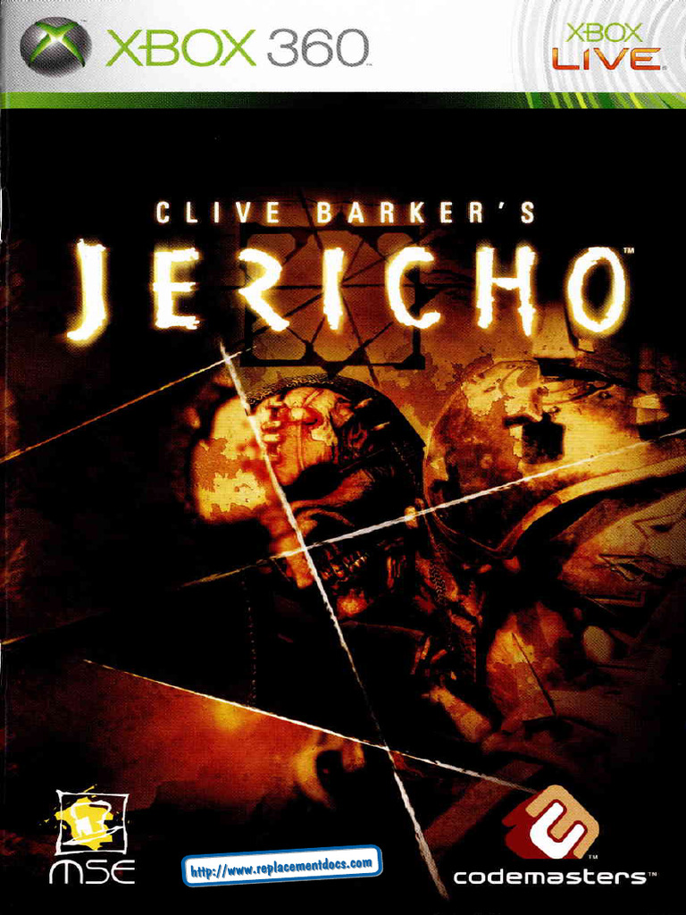 Clive Barkers Jericho - UK Manual - 360 | PDF