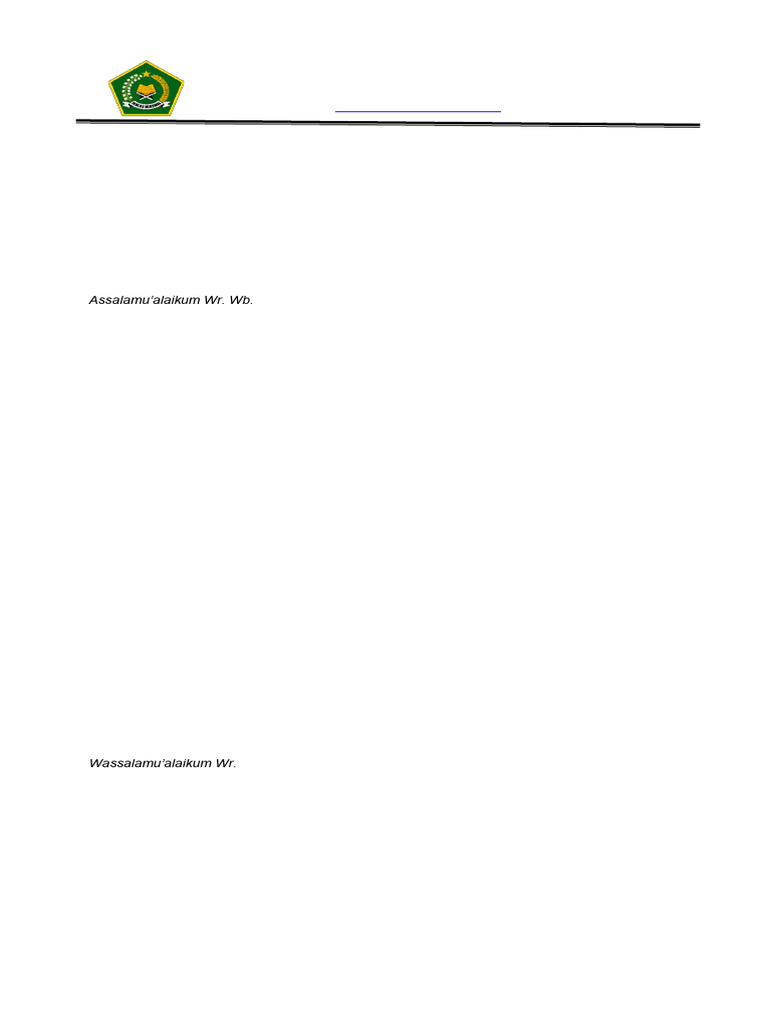 Undangan Penyusunan MA PAI SLB Desain Ilustrasi 2 | PDF