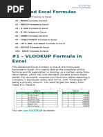 Advance Excel Course Notes Complete | PDF | Microsoft Excel | Keyboard ...