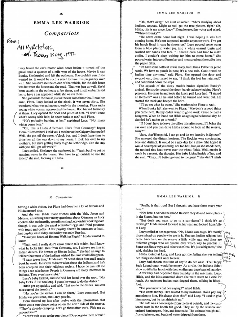 Emma Lee Warrior Compatriots | PDF