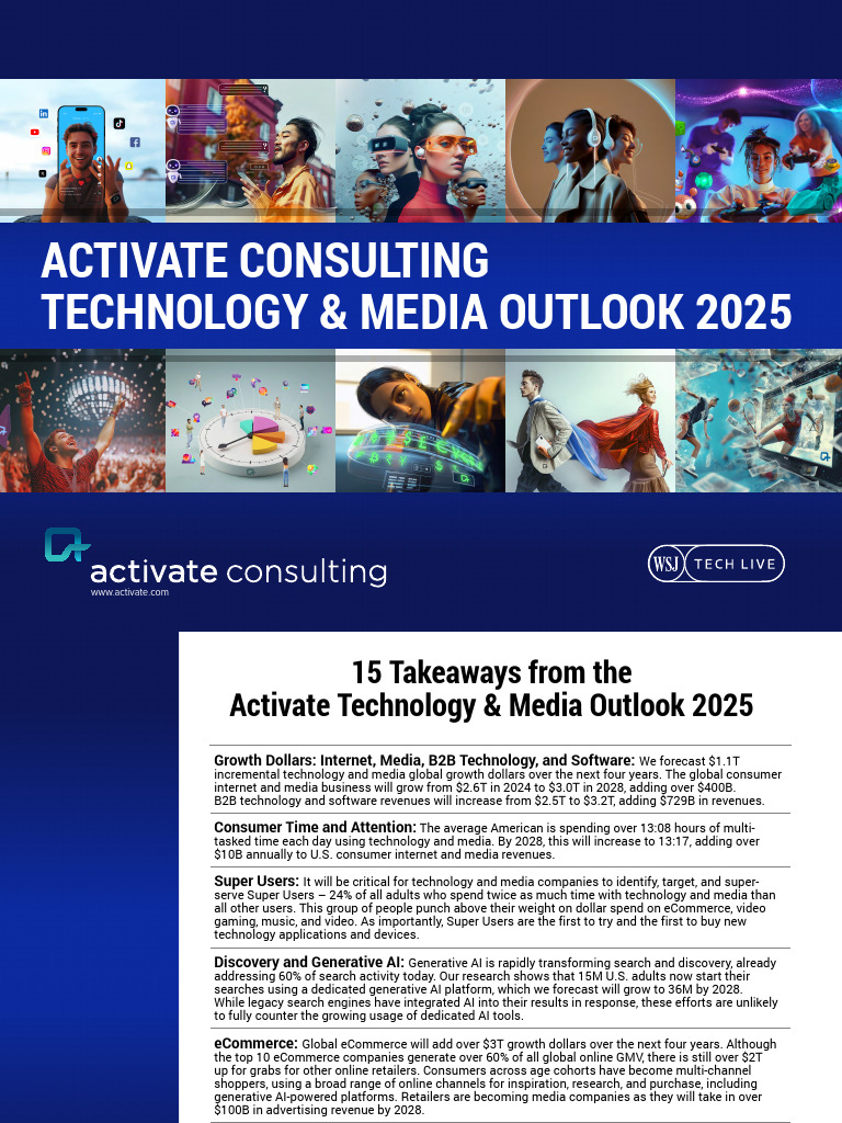 Activate Consulting Technology and Media Outlook 2025 | PDF | Online ... Activate Consulting Technology and Media Outlook 2025 | PDF | Online ...