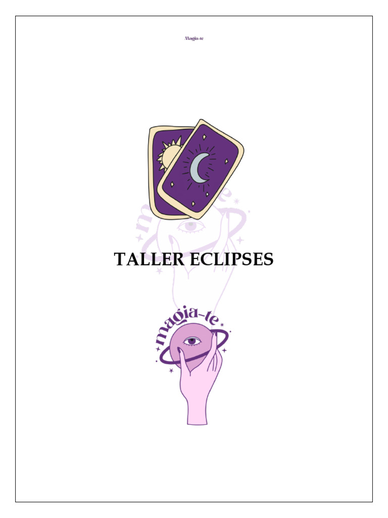 Taller Eclipses - PDF - 2024 - 240920 - 155448 | PDF | Luna | Eclipse