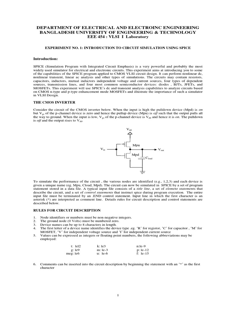 Expt1 To 9 (Files Merged) | PDF | Cmos | Logic Gate