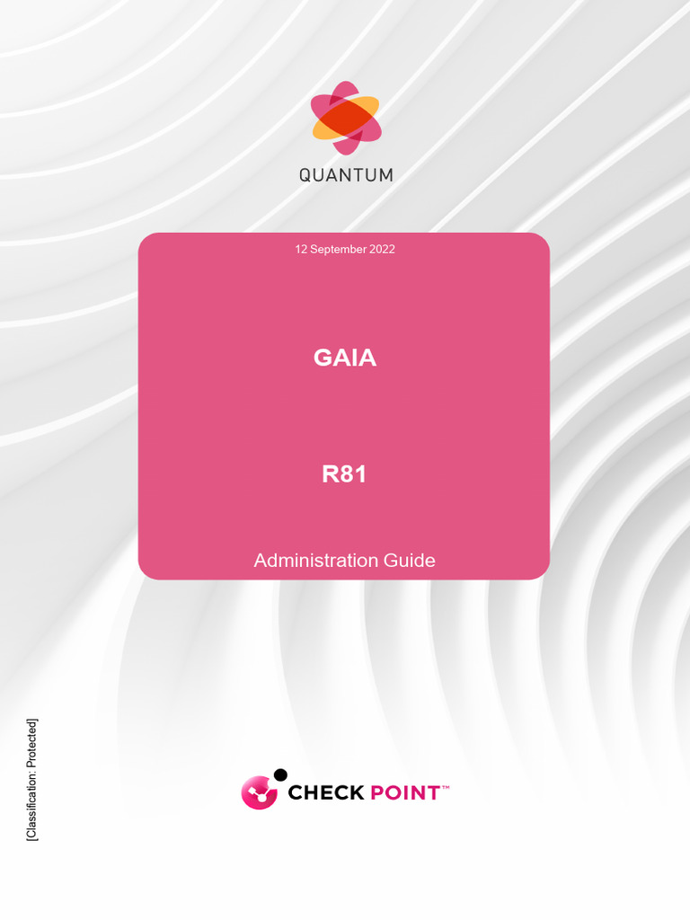 CP R81 Gaia AdminGuide | PDF | Port (Computer Networking) | Password