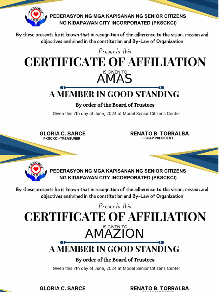 Certificate To Bot | PDF