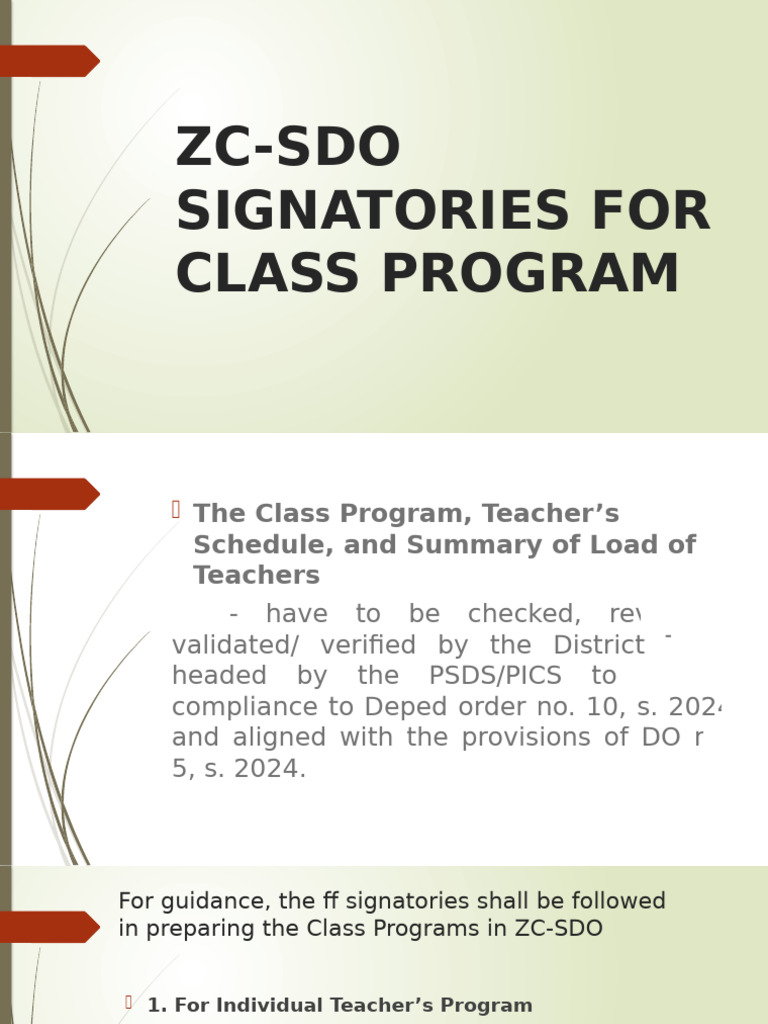 4.zc-Sdo Signatories | PDF | Government