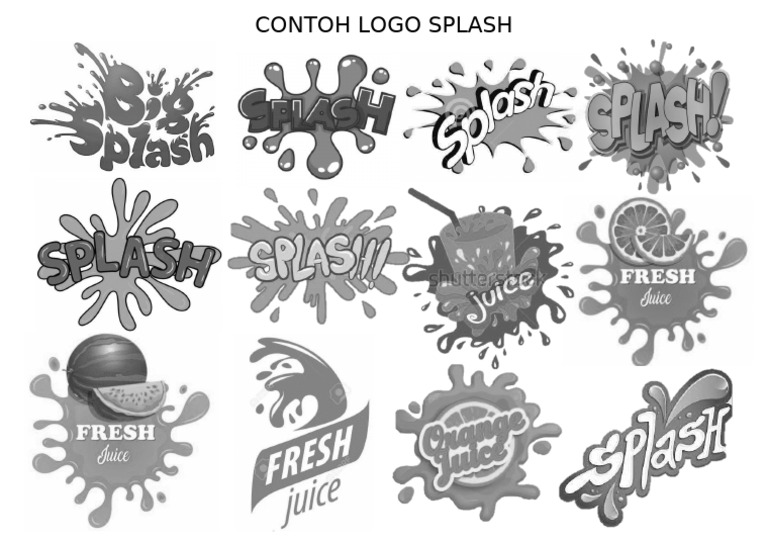 Contoh Logo Splash | PDF