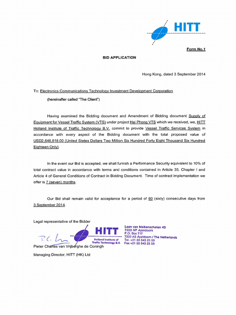 1-02-Form01-Bid Application (Signed) | PDF