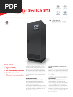 Vertiv Liebert Sts2 Static Transfer Switch Brochure SL 20600 | PDF ...