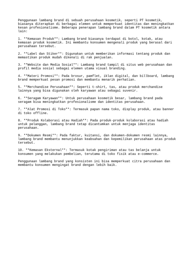 Penggunaan Lambang | PDF