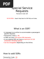 SSR Entry For GDSs | PDF | Computing | Systems Engineering