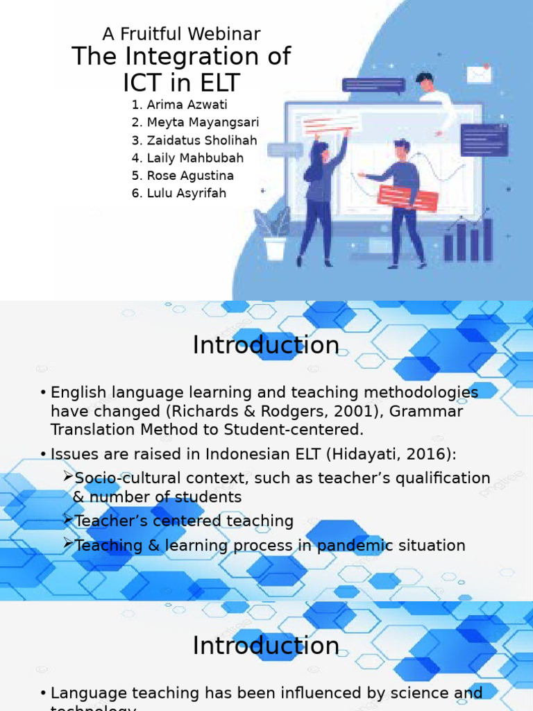 ICT Integration in English Language Teaching | PDF | Educational Technology | Multimedia