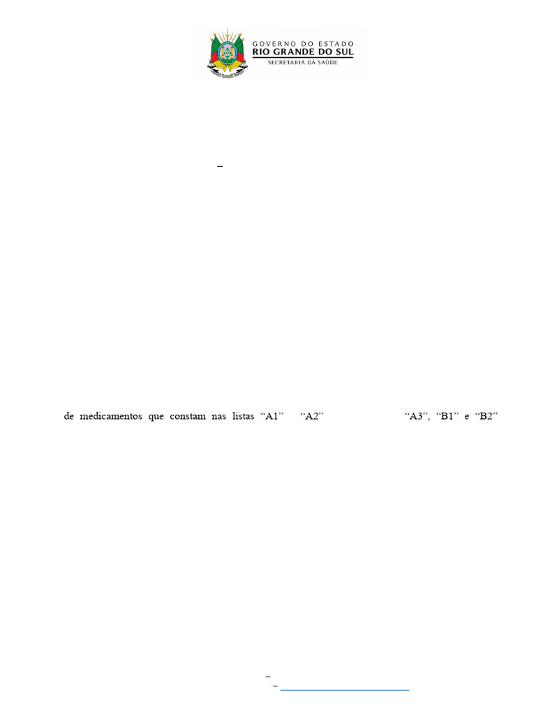 Oficio Circular 001 2024 Prescricao de Nra e NRB em Situacao Emergencial | PDF | Receita médica ...