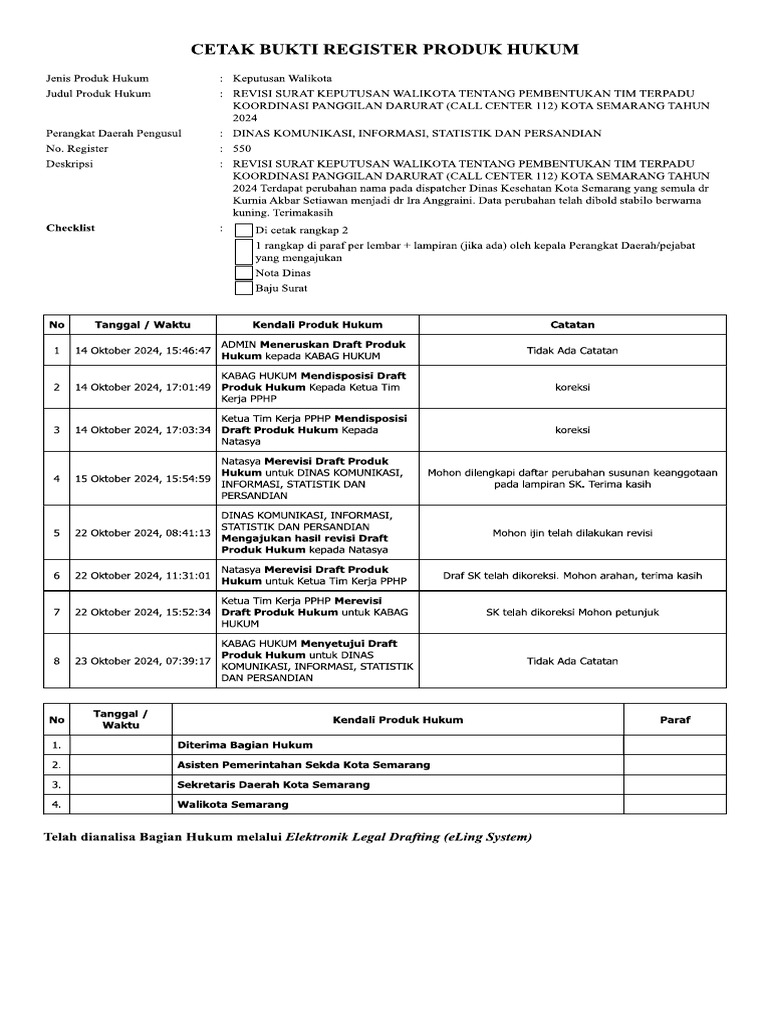 Registrasi Tim Cc112-1 | PDF