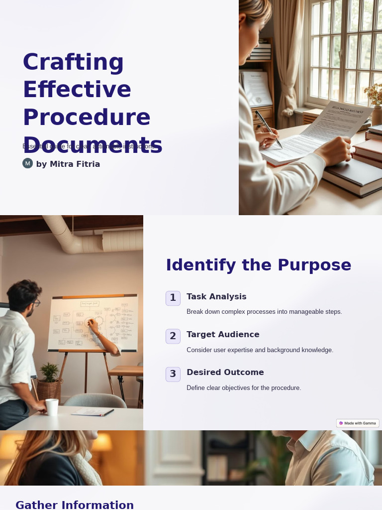 Crafting-Effective-Procedure-Documents | PDF