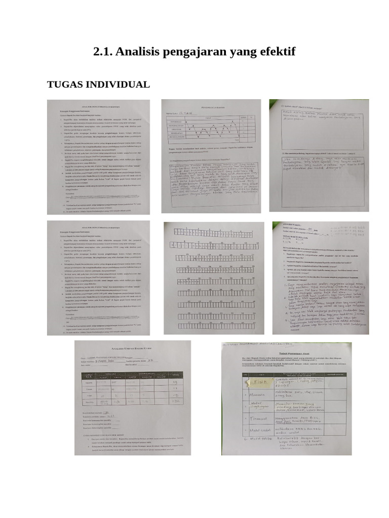 Tugas 2.1 - 2.5 Tugas PKG Pjok Ilham M.N | PDF | Karier & Perkembangan