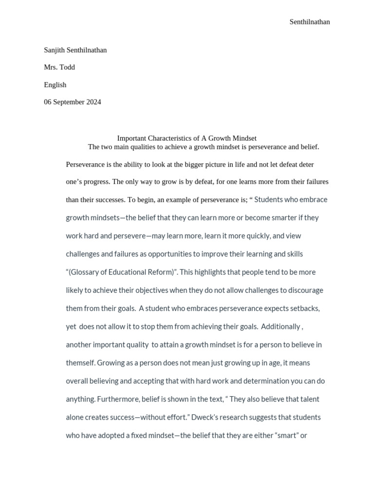 Rough Draft Body Paragpragh. | PDF