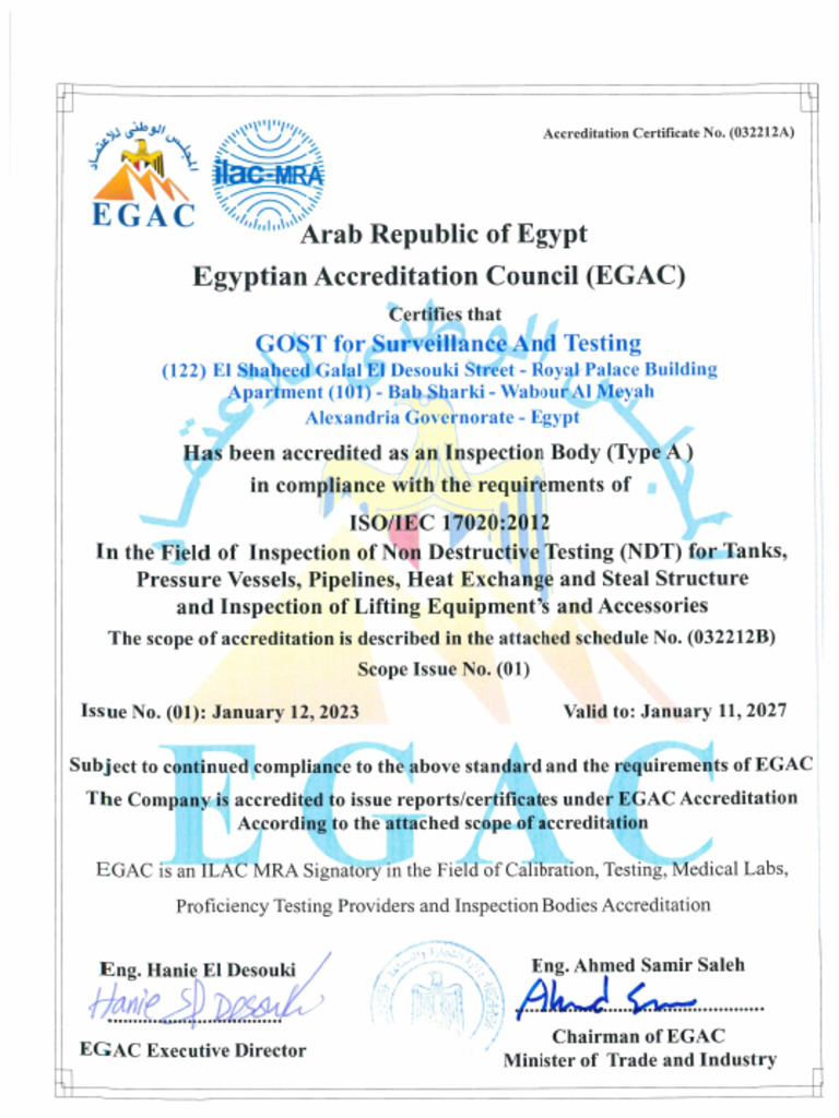 GOST Certificate | PDF