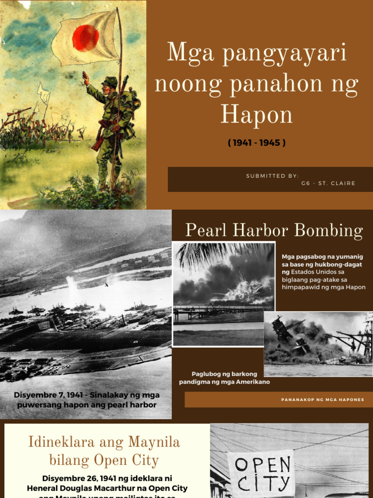 Panahon NG Hapon | PDF