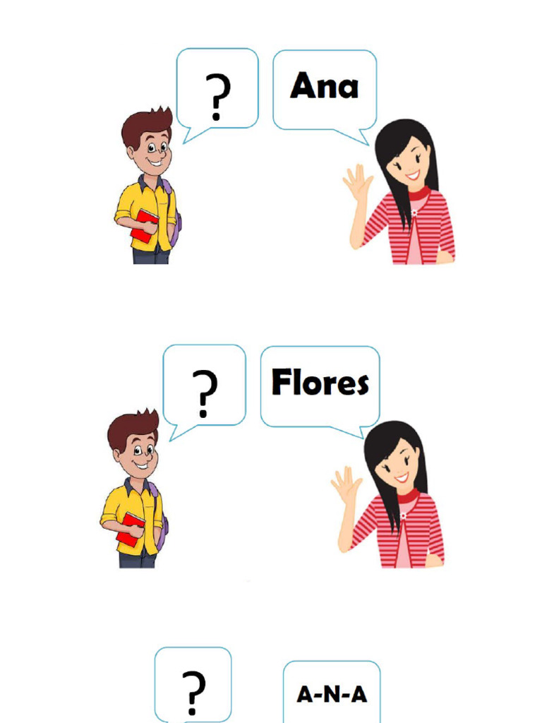 Hello, Whats Your Name' | PDF