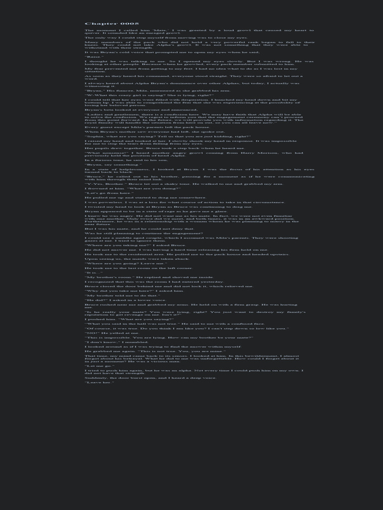 The Alpha's Mate Dilemma | PDF