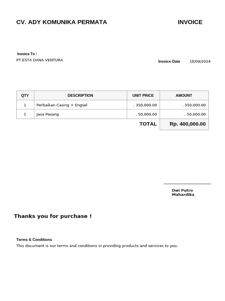 104 PT Esta Dana Ventura | PDF | Finance & Money Management | Home & Garden