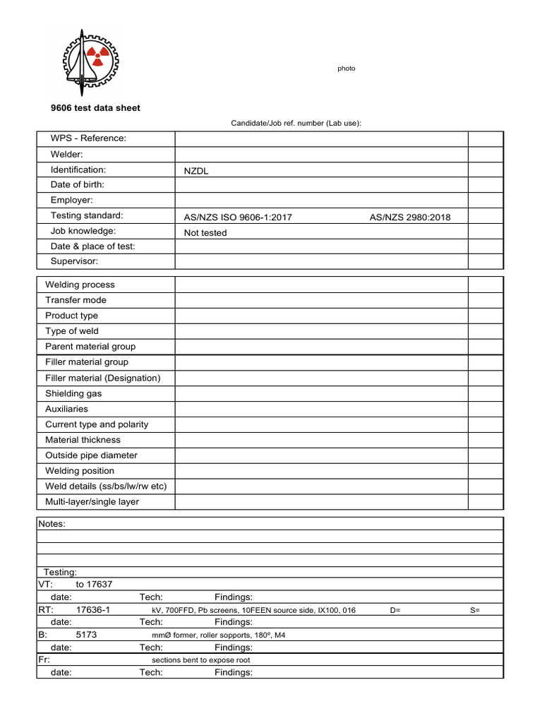 9606 Data Sheet With Rules and Groups | PDF | Welding | Construction