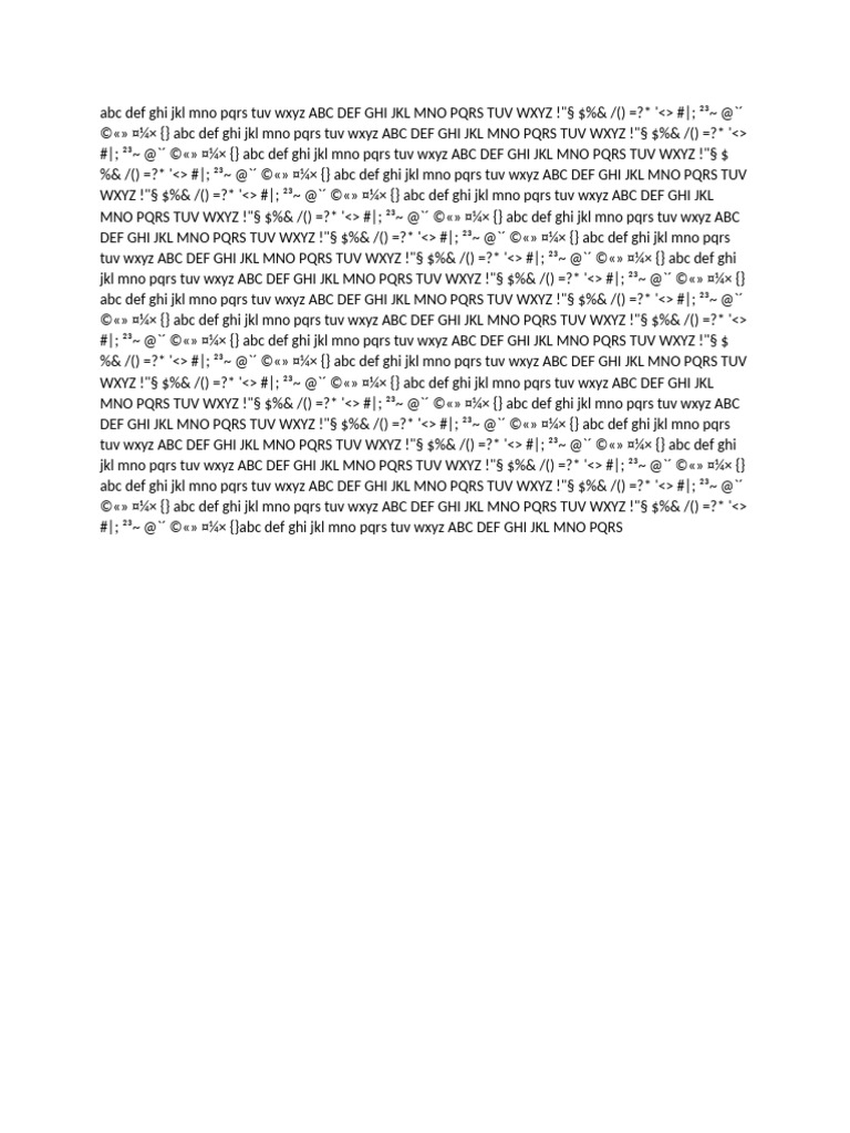 Abc Def Ghi JKL Mno Pqrs Tuv Wxyz ABC DEF GHI JKL MNO PQRS TUV WXY1 | PDF