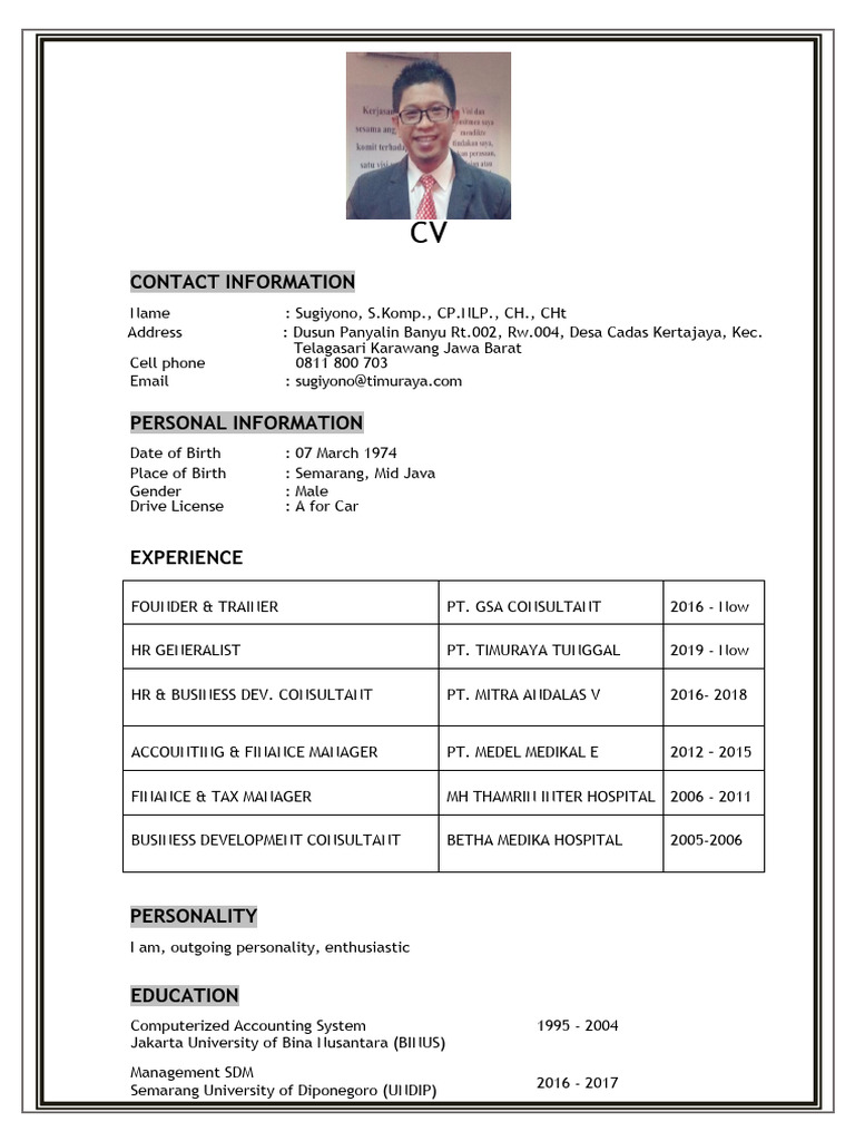 Contact Information | PDF