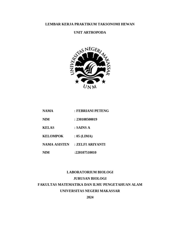 Sampul Laporan Dan TP Takwan Fix | PDF