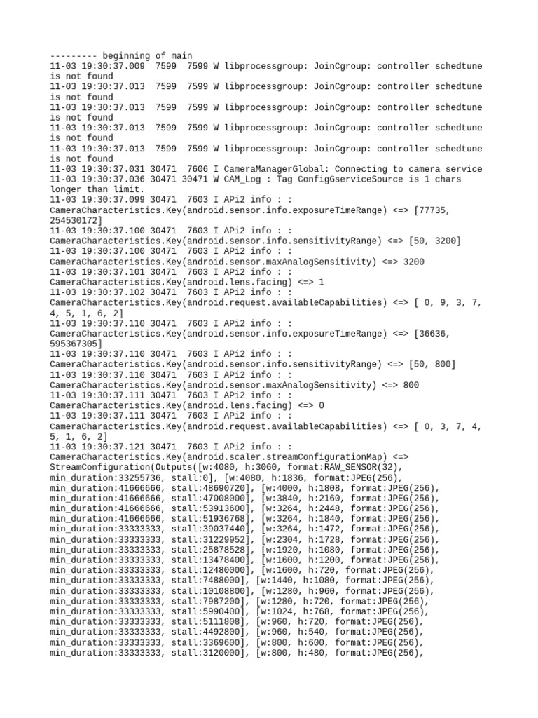 Log Cat 1730637036990 | PDF | Computing | Multimedia