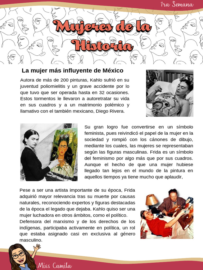 s1 - Mujeres de La Historia | PDF | Marie Curie