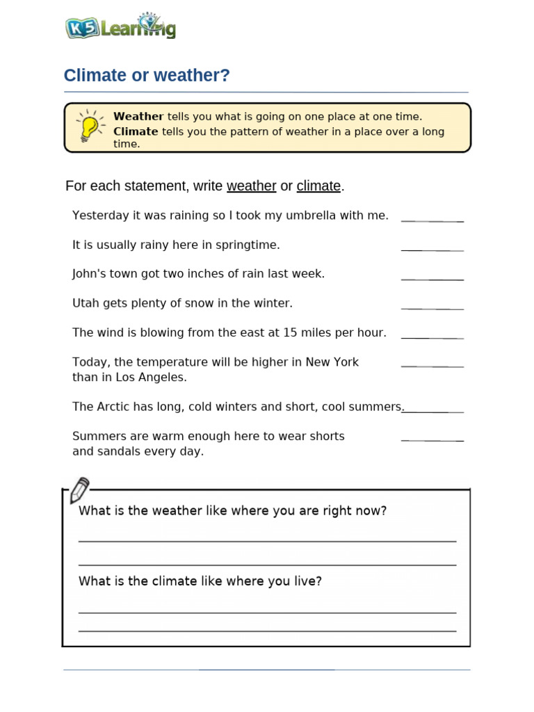 Climate or Weather | PDF | Law