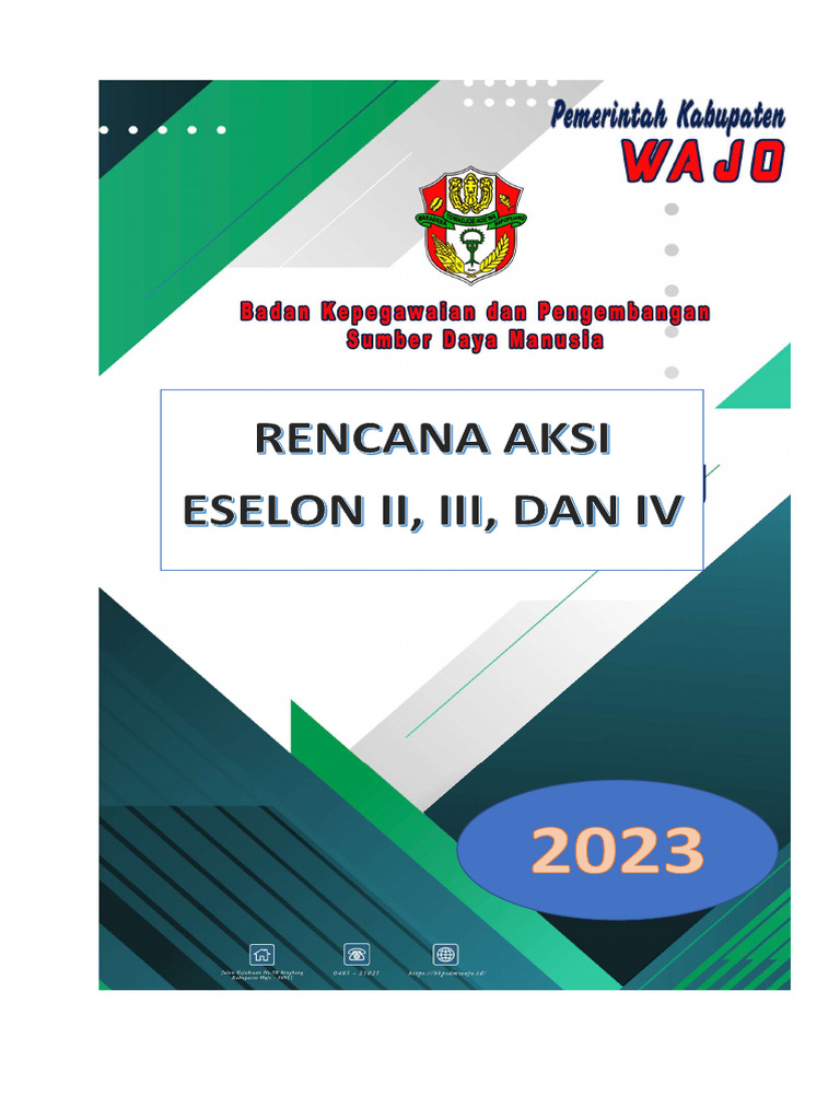 Renaksi Eselon II III Dan IV Gabung | PDF