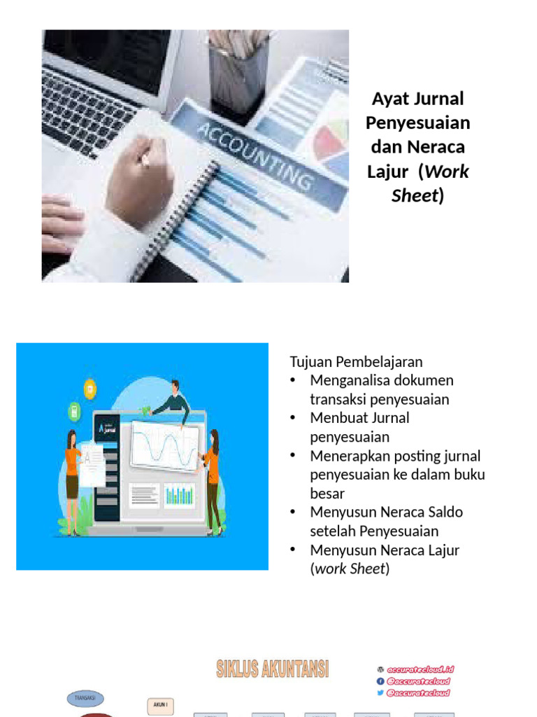 Ajp Dan Work Sheet | PDF | Pengelolaan Keuangan & Uang