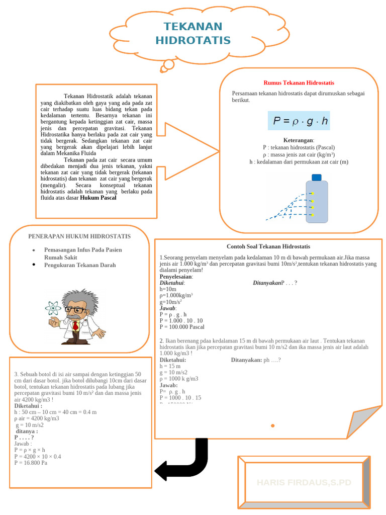 Tekanan Hidrostatis - Kelompok 3 | PDF