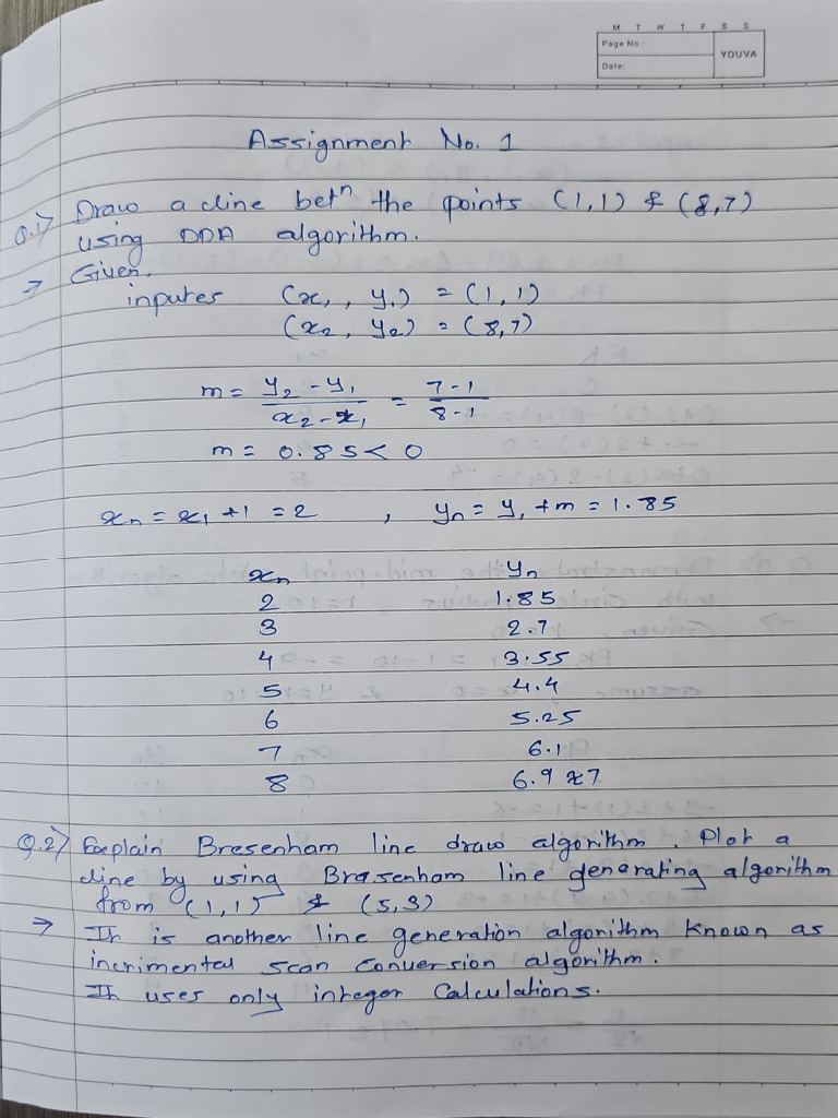 CG1 Assignment | PDF