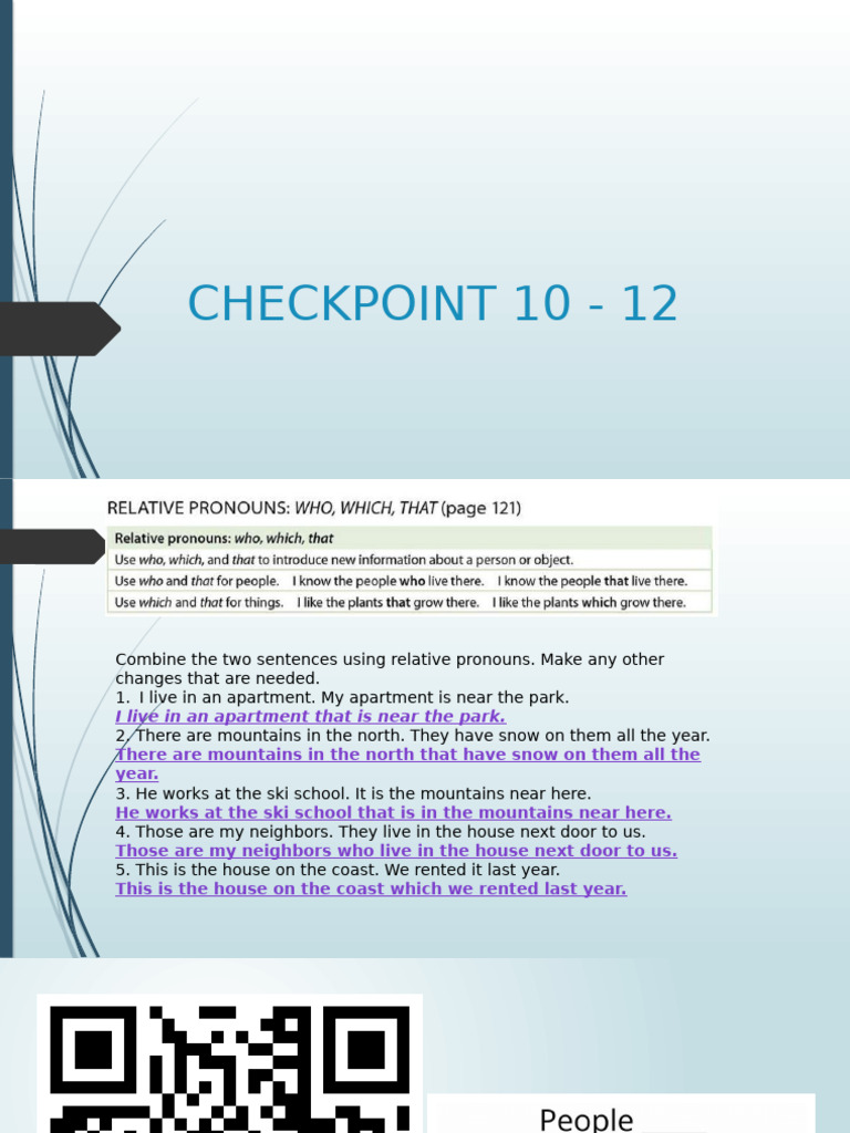 10-12 Checkpoint Ingles General II | PDF | Language Arts & Discipline