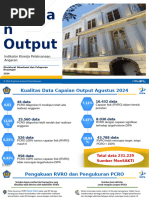 Juknis Pengisian Data Realisasi Capaian Output Satker | PDF