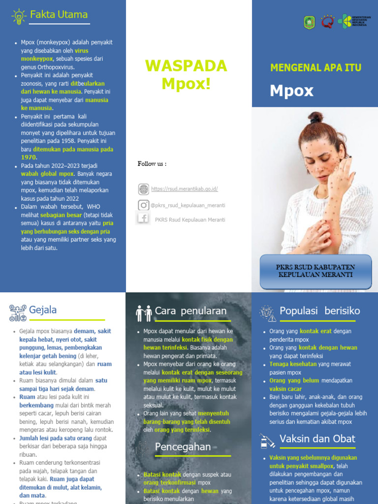 Leaflet Mpox | PDF