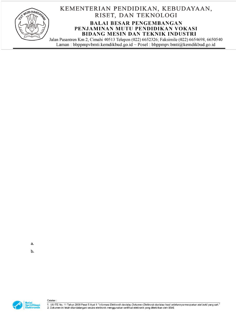 CONTOH Surat Pengantar PBD Tahap 6 | PDF