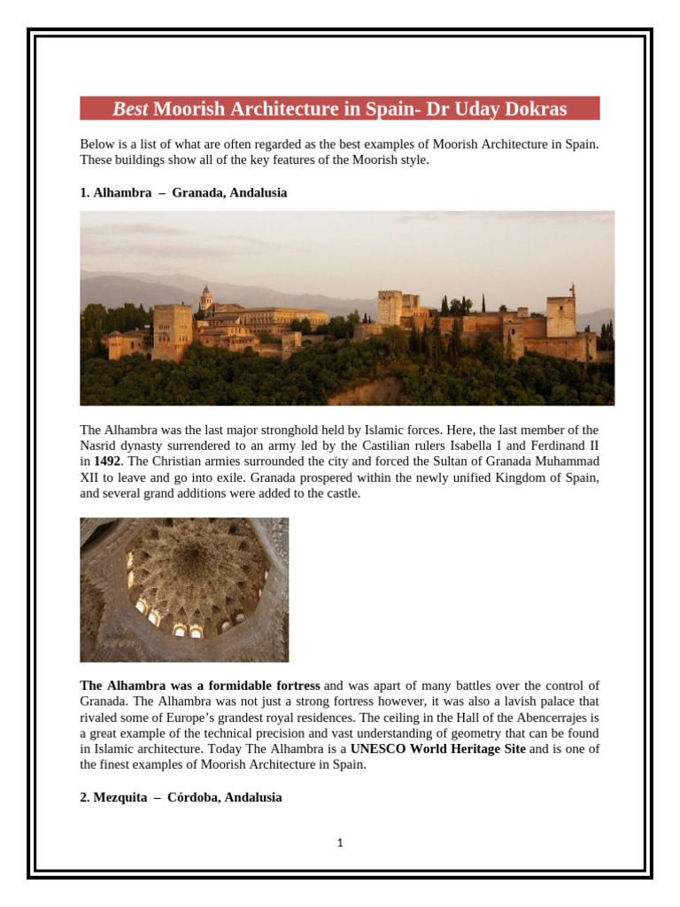 Moorish Houses | PDF | Al Andalus | Seville