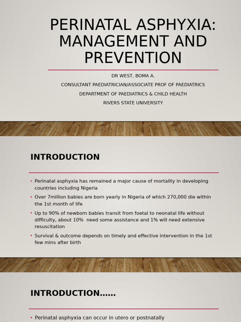 Birth Asphyxia Lecture | PDF | Childbirth | Ischemia