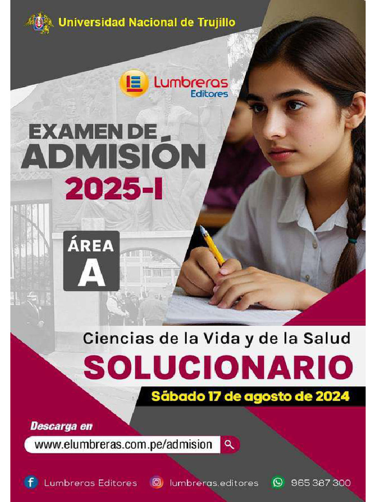 Solucionario UNT 2024 5to Secundaria | PDF