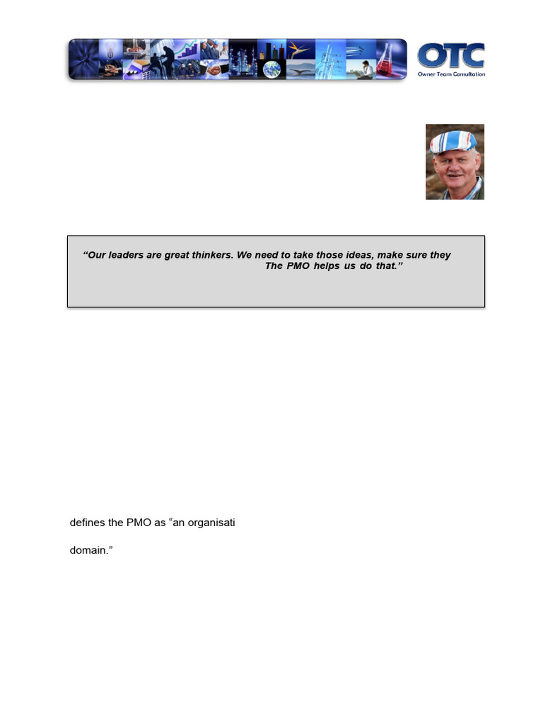 Insight Article 054 The Project Management Office | PDF | Project Management | Governance