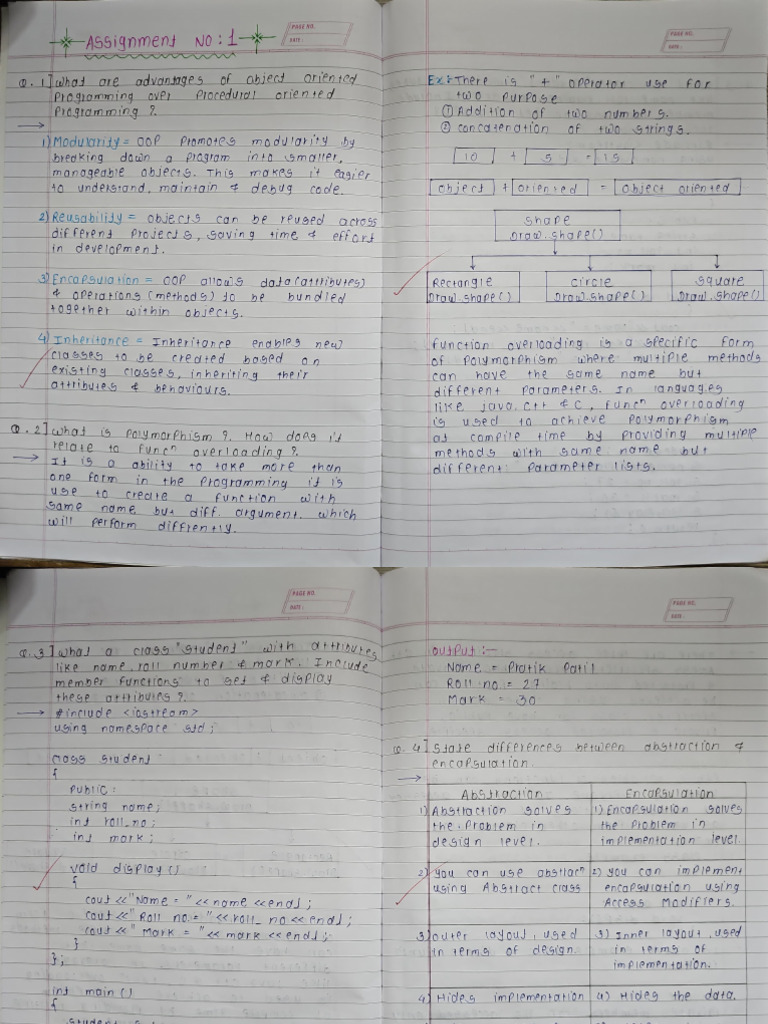 OOP Notes SPPU | PDF OOP Notes SPPU | PDF