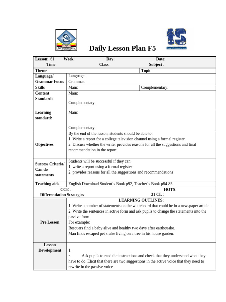 DLP | PDF | Lesson Plan | Communication